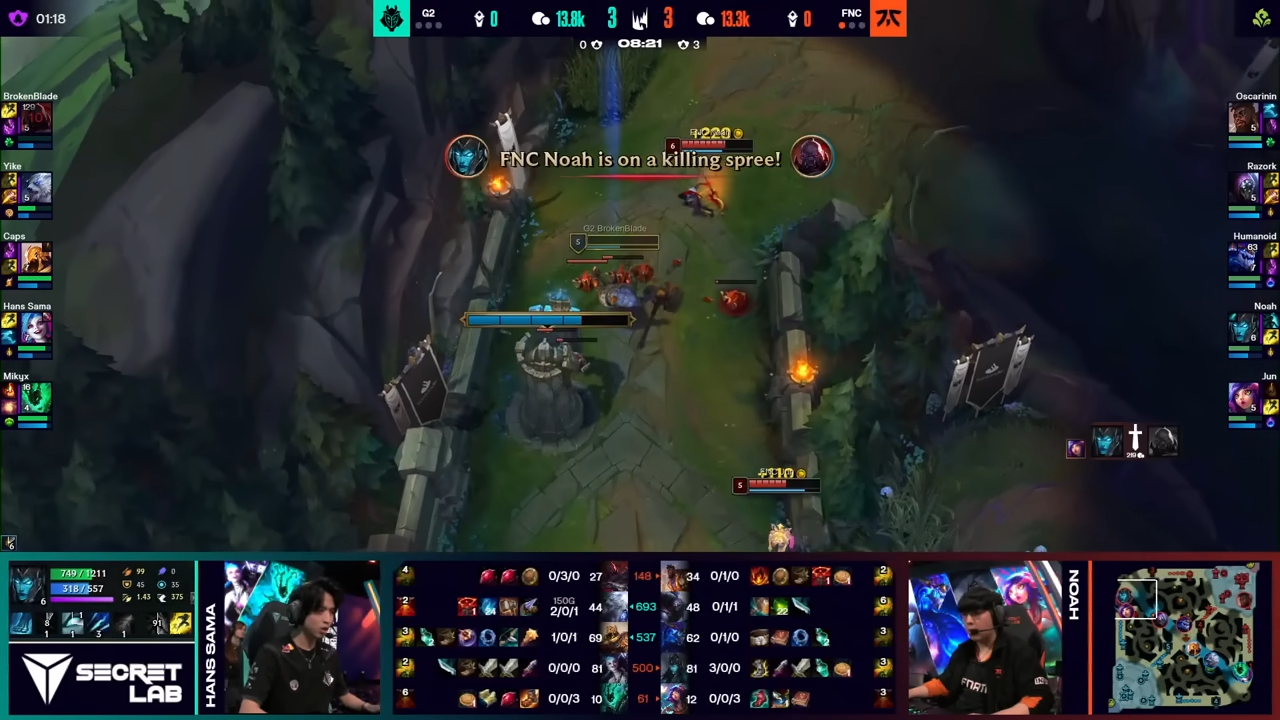 【LEC】G2がSpringを優勝！Fnaticとの伝統の一戦を制す！ / ゆーみ速報