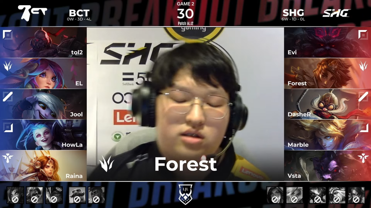 【LJL Day8】SHG圧勝！BCT相手に格の違いを見せて2-0勝利！ / ゆーみ速報