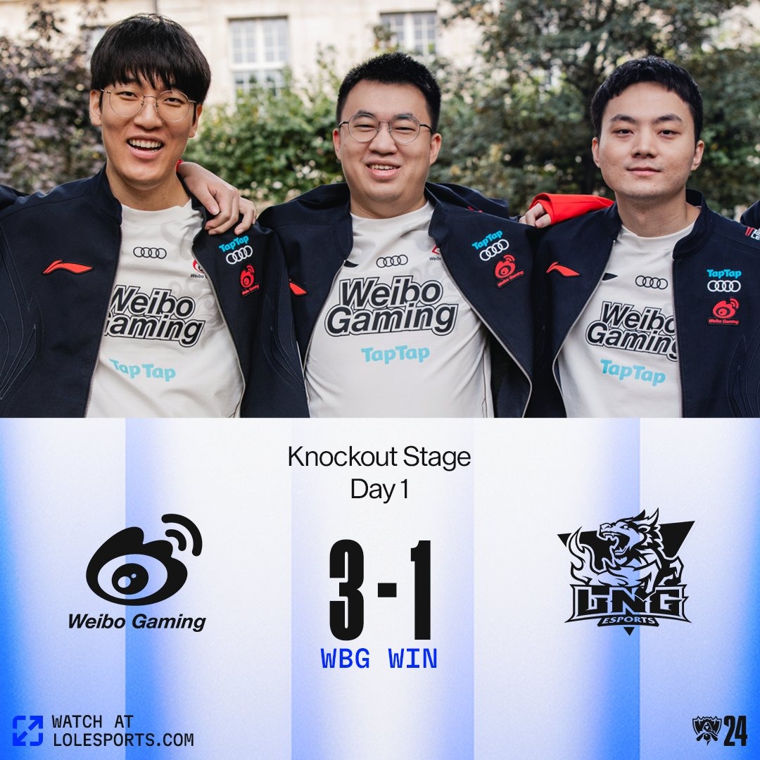 【Worlds KO Day1】WBG強い…！Scoutヨネが倒されて、ここまで無敗だったLNGはベスト8で敗退…【試合解説】 / ゆーみ速報